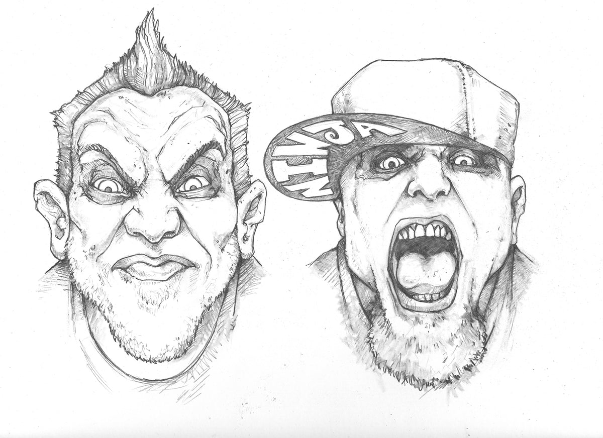 Graffiti Characters Sketches By Wizard
